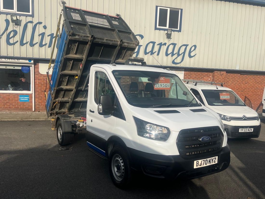 The Ultimate Workhorse: The Ford Transit Tipper - Van Stop Bolton