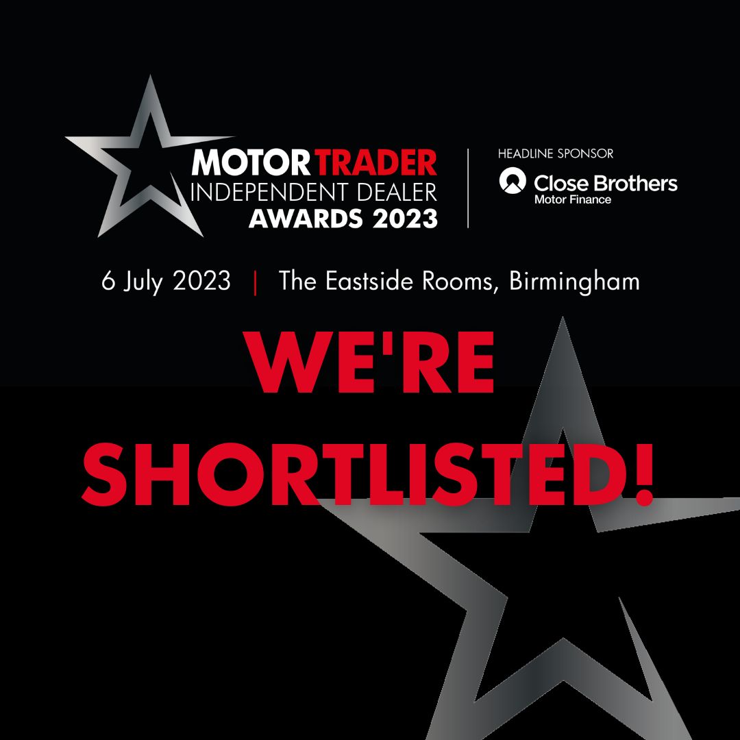 Team CWM Shortlisted For An Award At The MotorTrader Independent Dealer ...