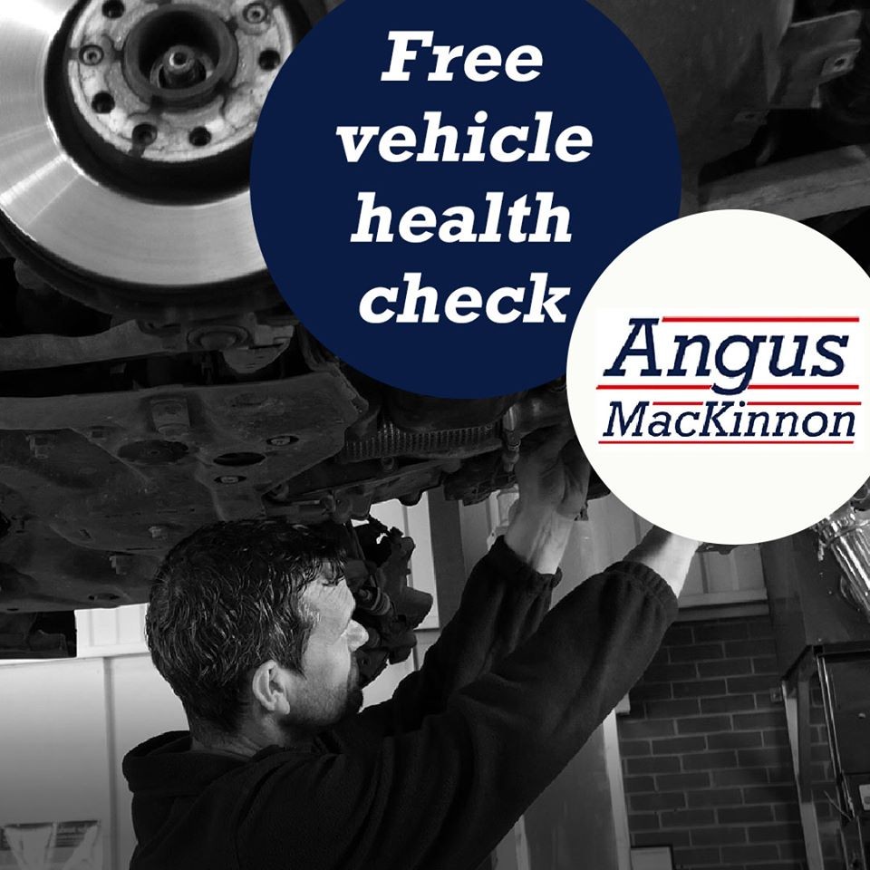 Free Vehicle Health Check - Angus MacKinnon