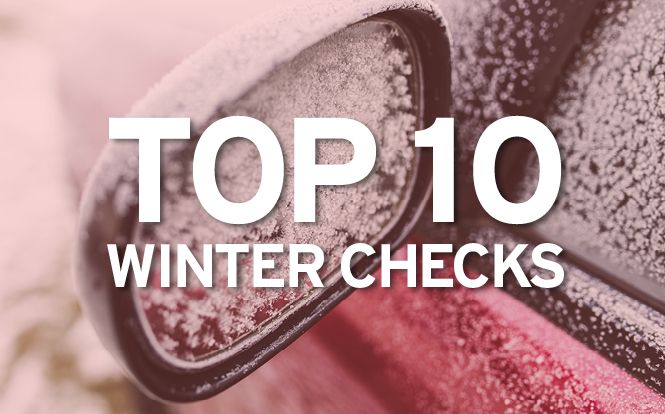 Top 10 car checks with winter on the way - cartime