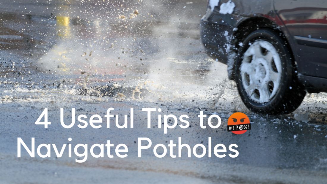 4 Helpful Tips For Navigating Potholes - Braintree Van Sales