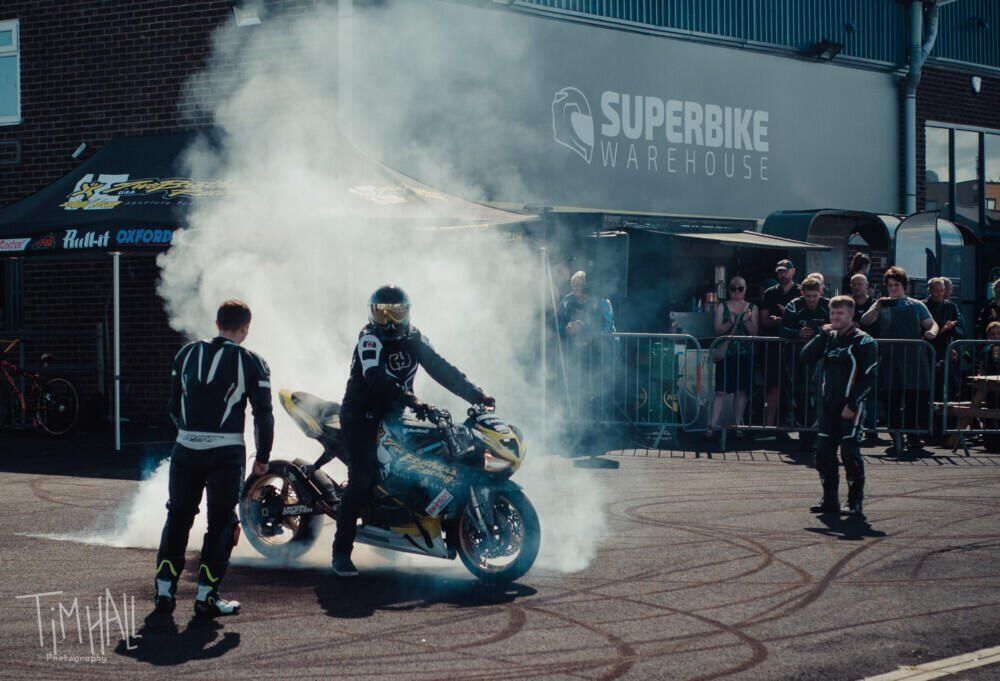 OUR 1ST BIRTHDAY PARTY AT SUPERBIKE WAREHOUSE - BigMoto
