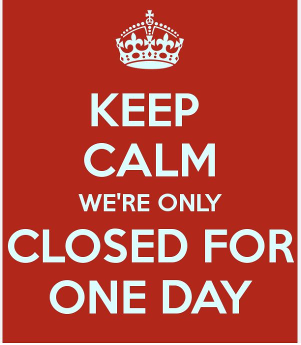 Closed for 1 day - Sharp Automotive LTD