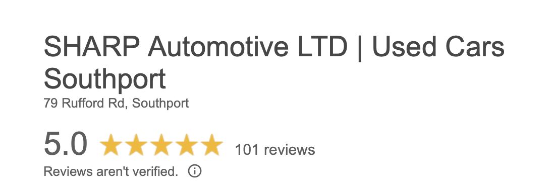 SHARP Automotive Celebrates 100 Five-Star Google Reviews: A Milestone ...
