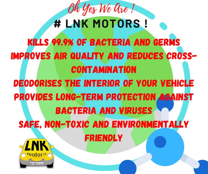 Oh Yes We Are !! Ozone Sanitizing Your Car !! - L N K Motors LTD