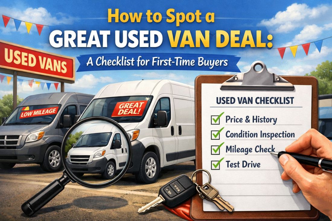 How to Spot a Great Used Van Deal: A Checklist for First-Time Buyers ...
