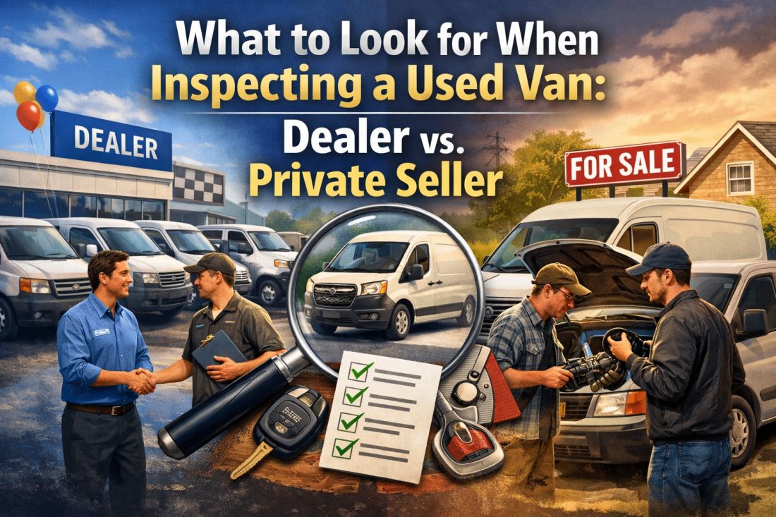 What to Look for When Inspecting a Used Van: Dealer vs. Private Seller ...