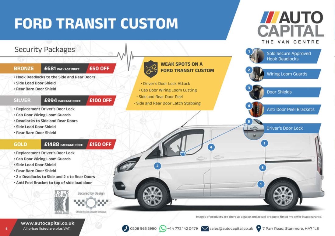 How to Secure Your Van - Auto Capital Ltd