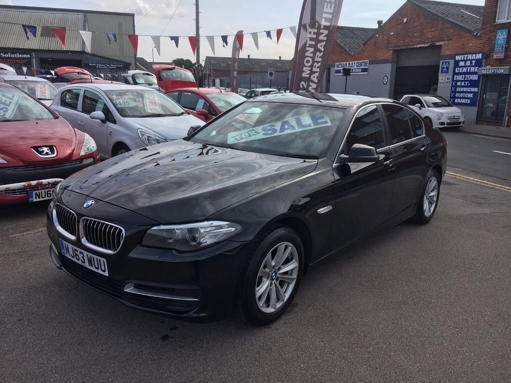 BMW 5 Series 2013/63 2.0 520d SE *** Full Service History *** Black ...
