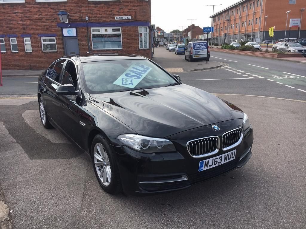 BMW 5 Series 2013/63 2.0 520d SE *** Full Service History *** Black ...
