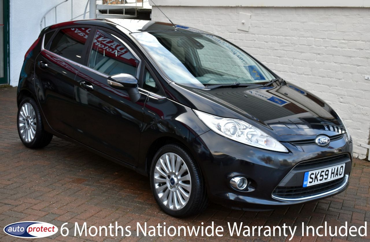 2009 Ford Fiesta 1.6i Titanium 5 Door 120 BHP £2,990