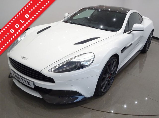 Aston Martin Vanquish White