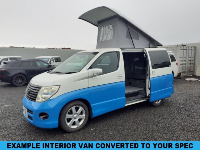 Used Nissan Elgrand Camper Van vans for sale. Nissan Elgrand Camper Van ...