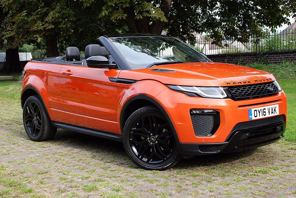 Range Rover Evoque Orange