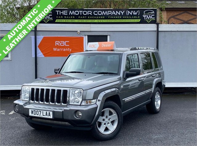 Used Jeep Commander cars for sale. Jeep Commander Dealer Blackburn ...