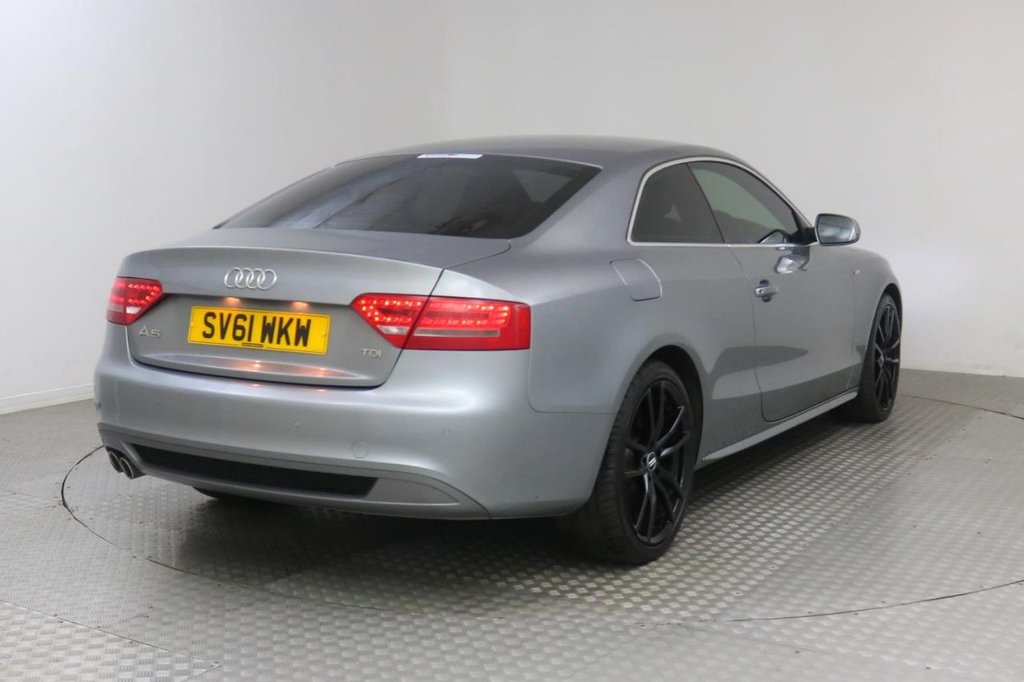 2011 Audi A5 2.0 TDI S Line 2D 168 BHP £8,499
