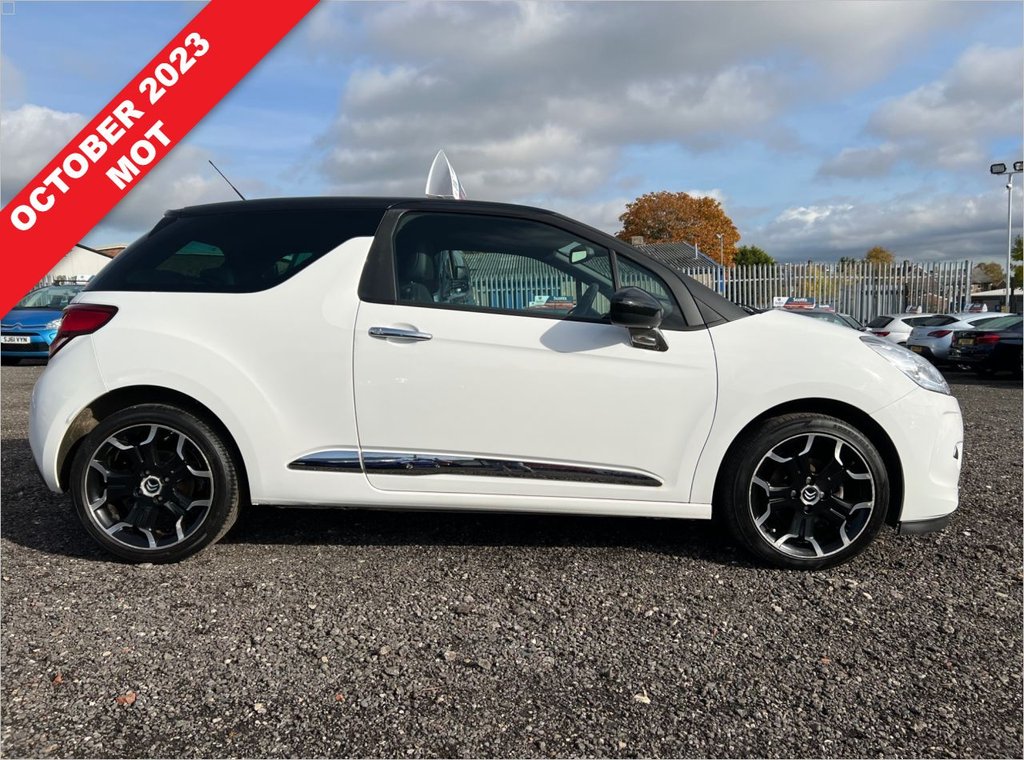 Citroen DS3 1.6 E-HDI DStyle Plus 3 Door Diesel White 1 Owner 0 Tax