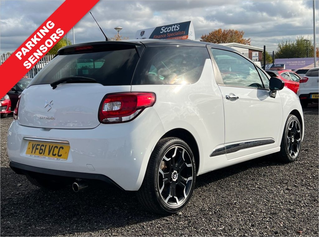 Citroen DS3 1.6 E-HDI DStyle Plus 3 Door Diesel White 1 Owner 0 Tax