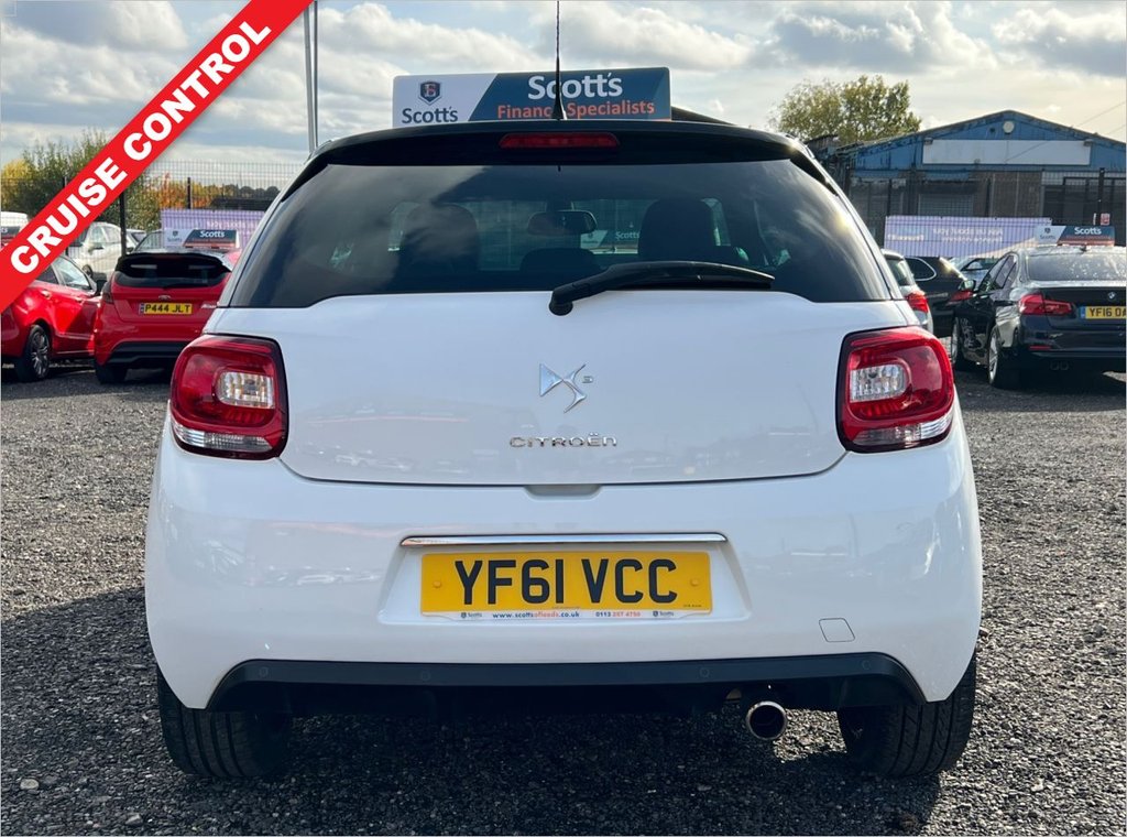 Citroen DS3 1.6 E-HDI DStyle Plus 3 Door Diesel White 1 Owner 0 Tax