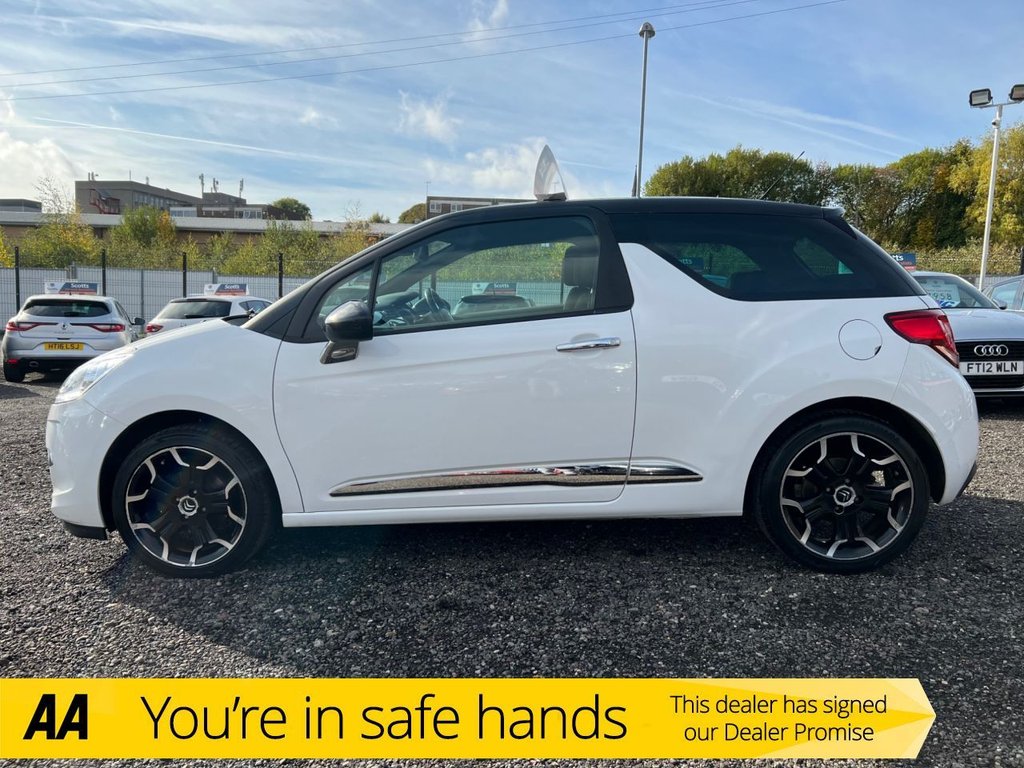 Citroen DS3 1.6 E-HDI DStyle Plus 3 Door Diesel White 1 Owner 0 Tax