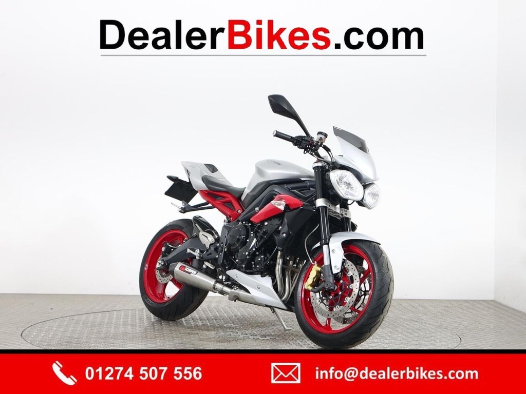 2016 Triumph Street Triple 675 Street Triple RX £6,687