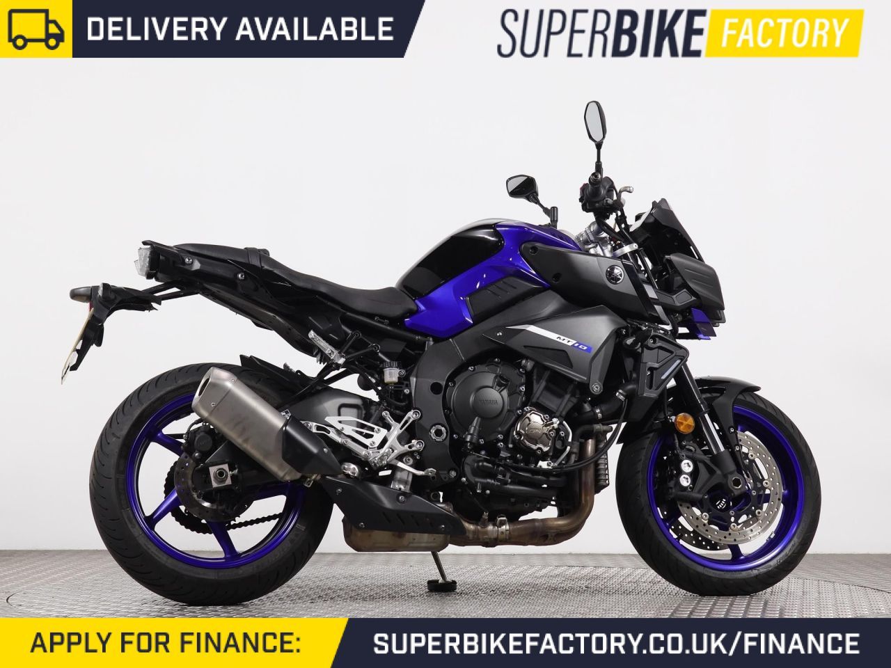 2018 YAMAHA MT-10 BLUE with 1358 miles - Used Motorbikes Dealer ...