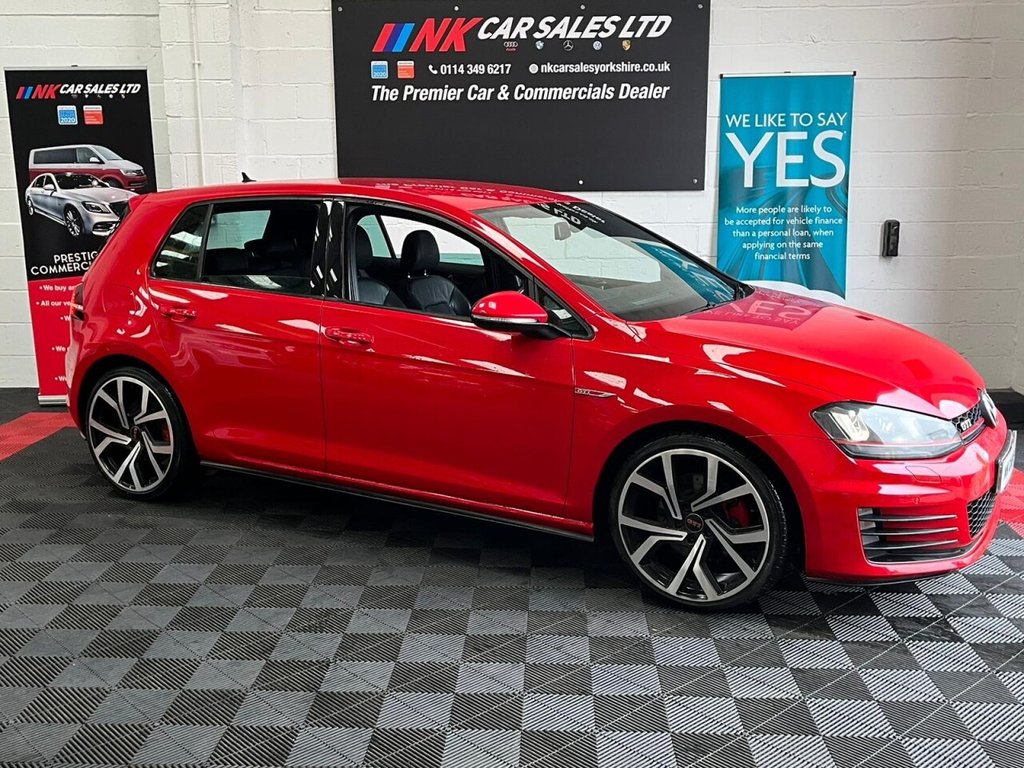 Vw Golf 7 Gti Dsg Red