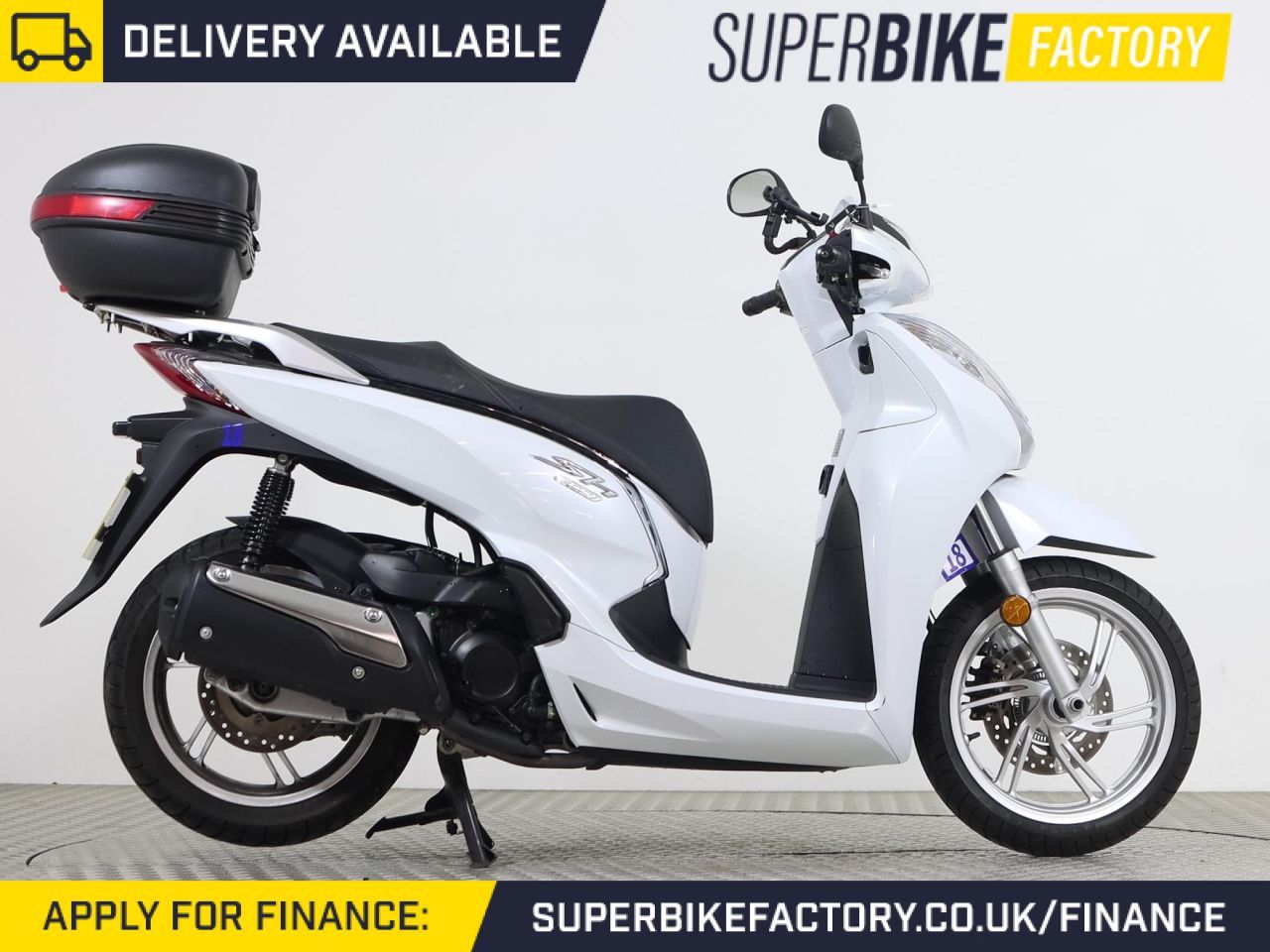 2020 HONDA SH300 WHITE with 99 miles - Used Motorbikes Dealer ...