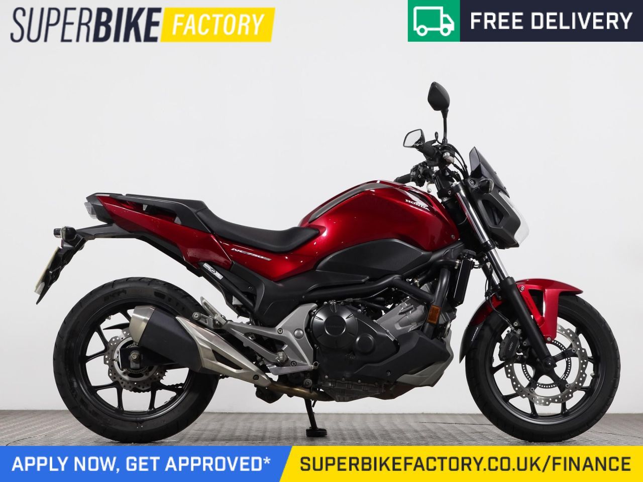 2018 HONDA NC750 RED with 7891 miles - Used Motorbikes Dealer ...