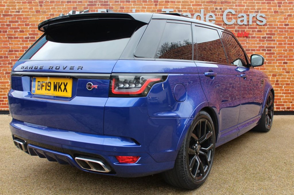 2019 Land Rover Range Rover Sport 5.0 Svr 5D 567 BHP