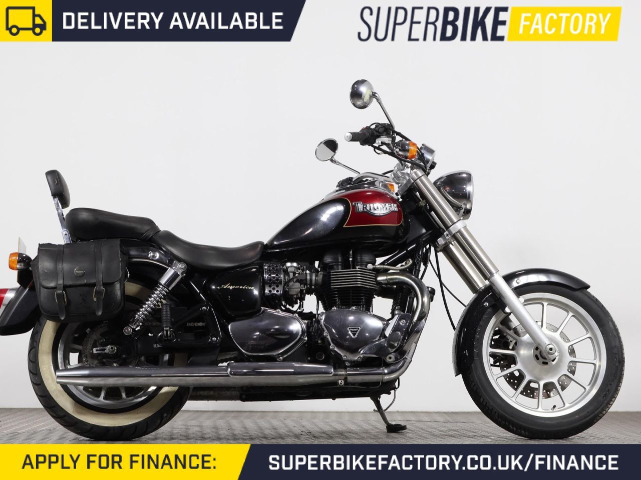 2007 TRIUMPH AMERICA RED with 4723 miles - Used Motorbikes Dealer ...