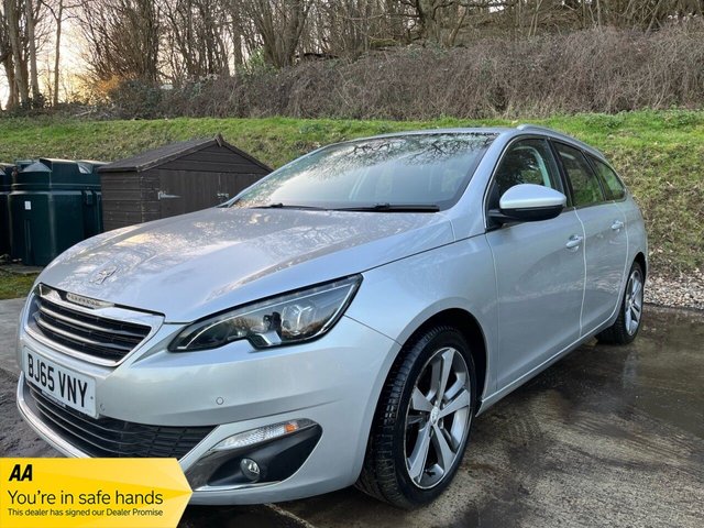2015 Peugeot 308 Blue HDI S/S SW Allure £8,500
