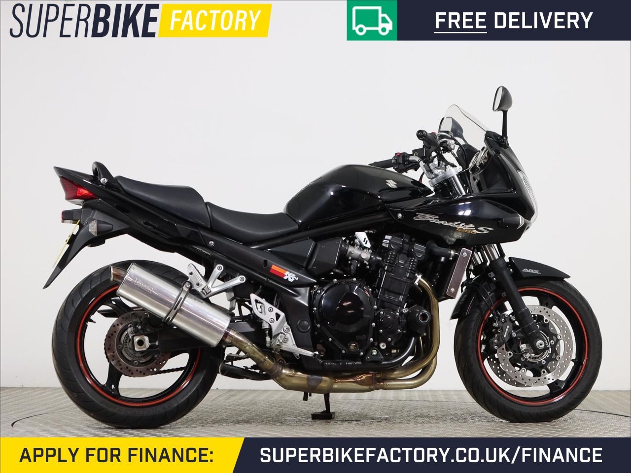 2010 SUZUKI BANDIT 1250 BLACK with 11866 miles - Used Motorbikes Dealer ...