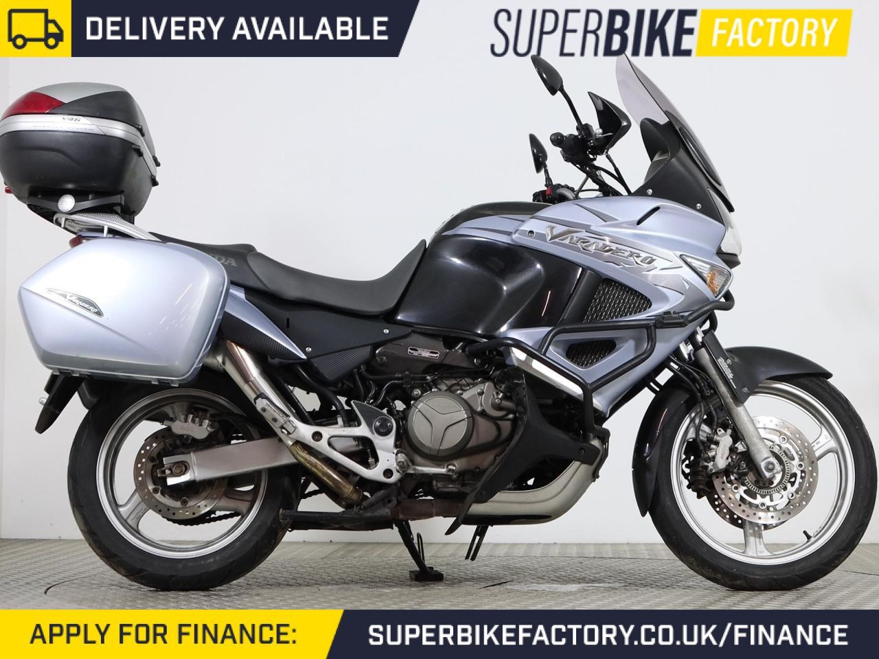 2008 HONDA XL1000V VARADERO SILVER with 21478 miles - Used Motorbikes ...