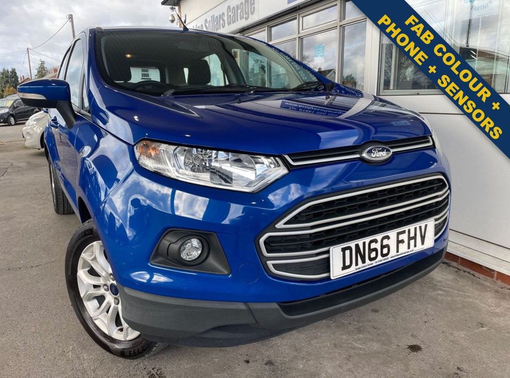 Ford Ecosport Kinetic Blue