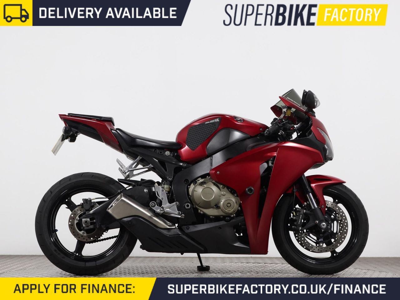 2009 HONDA CBR1000RR FIREBLADE RED with 17550 miles - Used Motorbikes ...