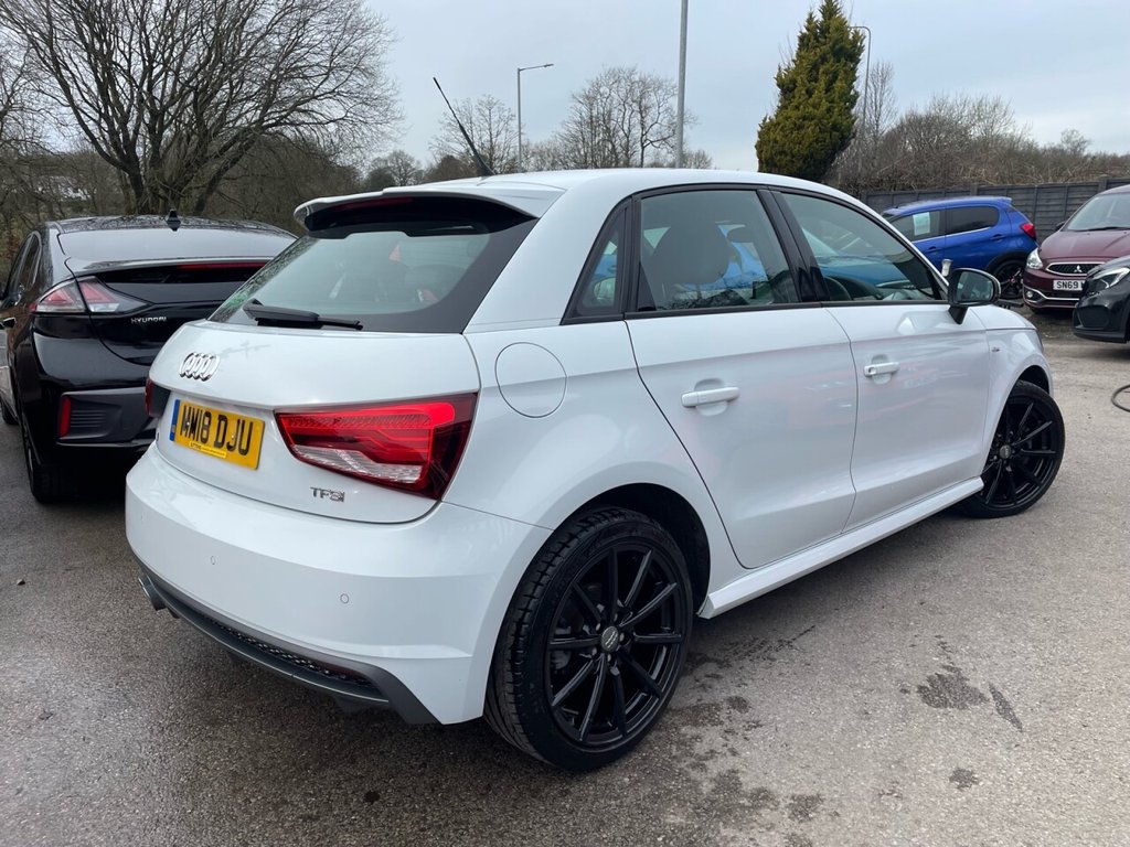 2018 Audi A1 1.4 Sportback Tfsi S Line Nav 5D 123 BHP