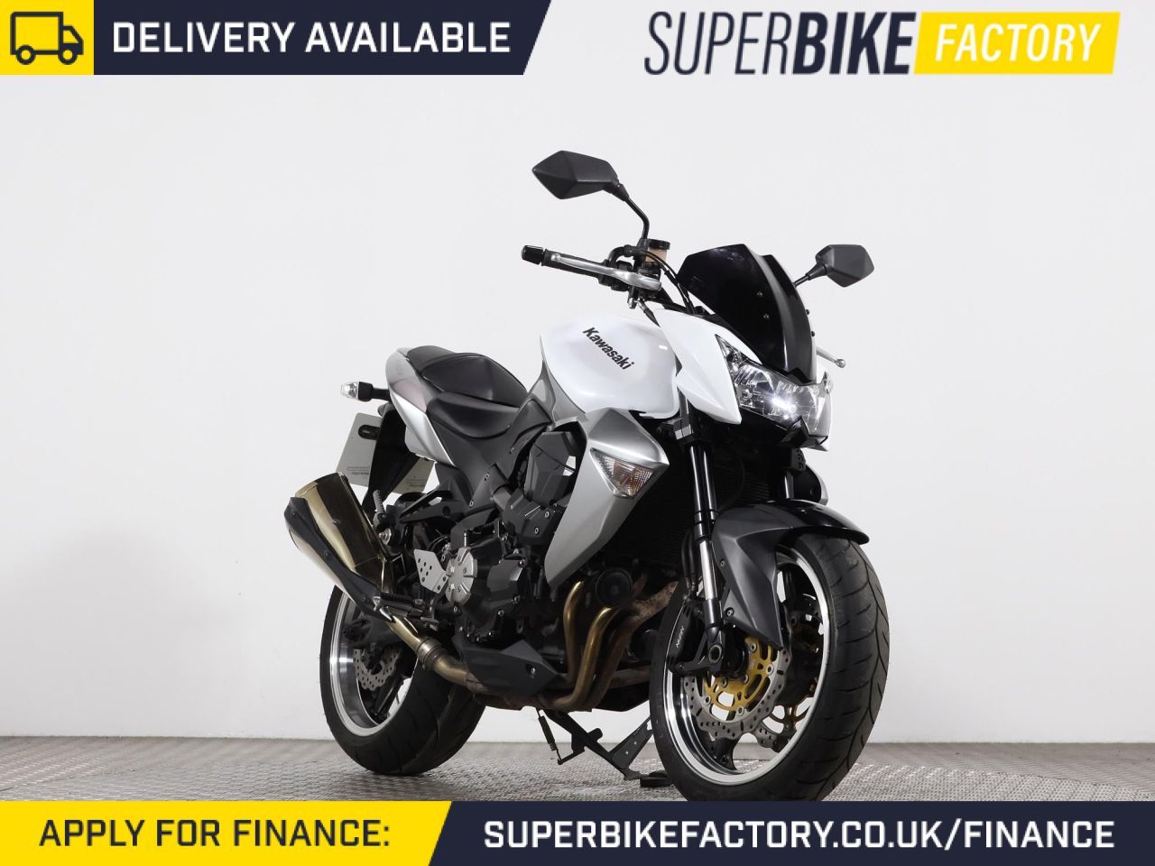 2009 KAWASAKI Z1000 WHITE with 9584 miles - Used Motorbikes Dealer ...
