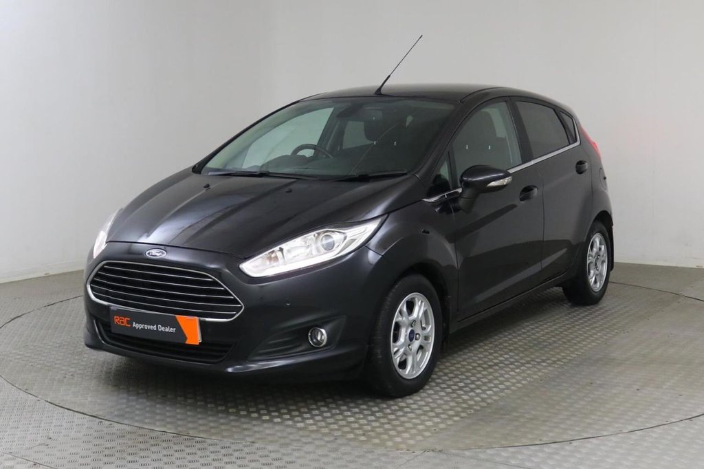 Matte Black Ford Fiesta