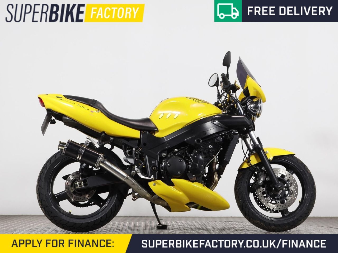 2004 TRIUMPH SPEED FOUR with 14444 miles - Used Motorbikes Dealer ...