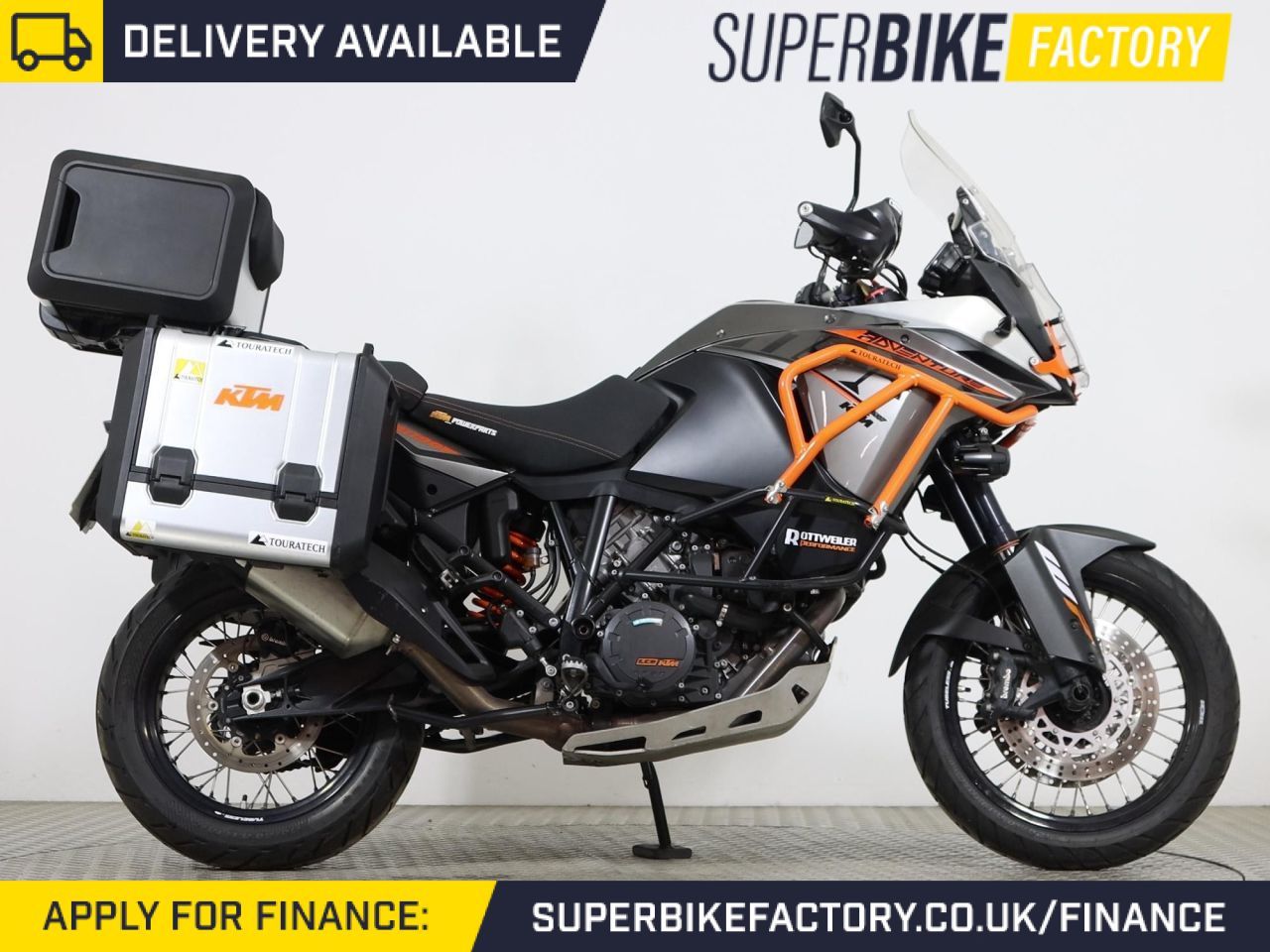 2015 KTM 1190 ADVENTURE GREY with 15553 miles - Used Motorbikes Dealer ...