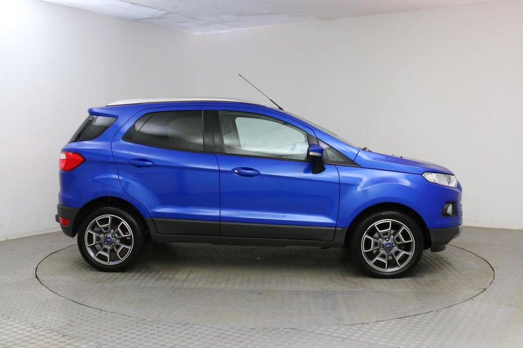 Ford Ecosport Kinetic Blue