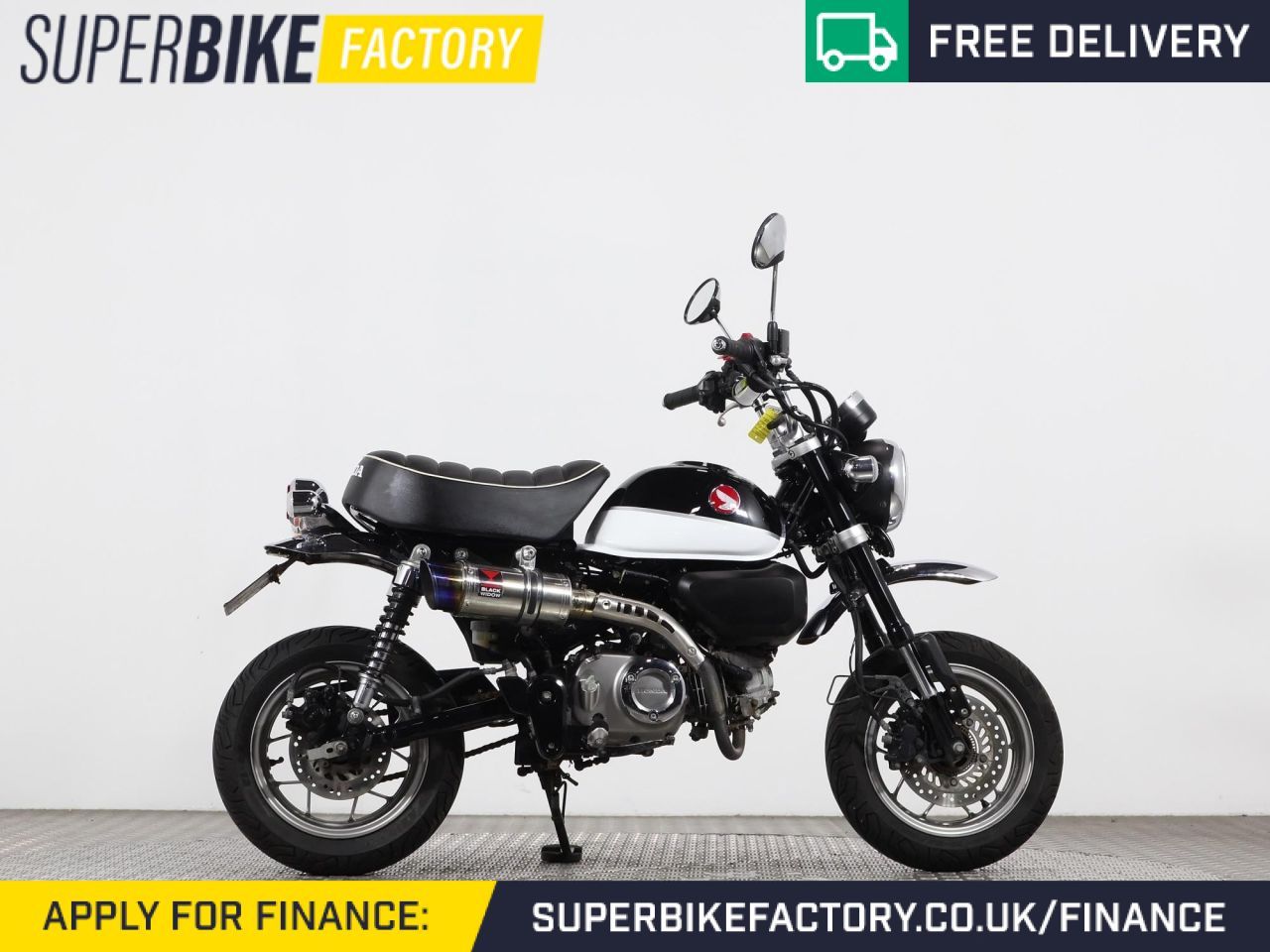 2020 HONDA MONKEY BLACK with 5220 miles - Used Motorbikes Dealer: Macclesfield & Donington Park ...