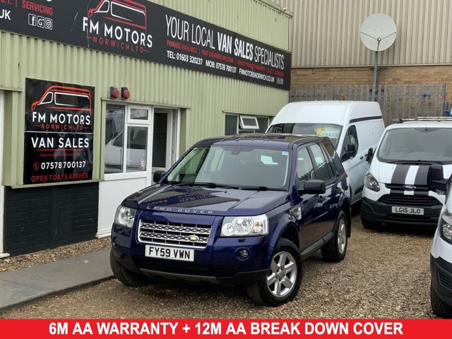 Used Land Rover Freelanders for sale in Norwich, Norfolk | FM Motors ...