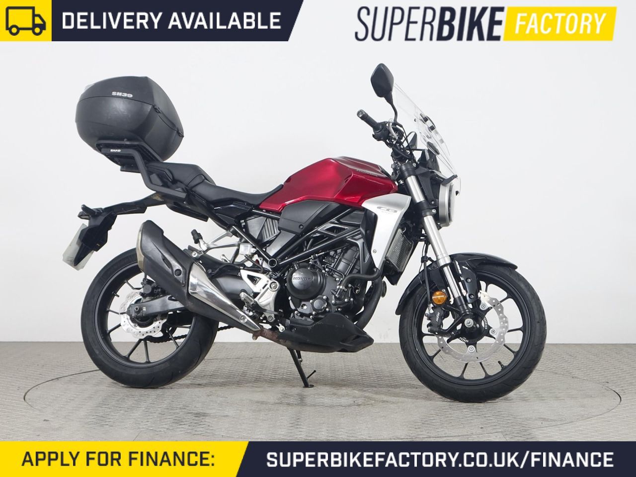 2019 HONDA CB300R RED with 6521 miles - Used Motorbikes Dealer ...