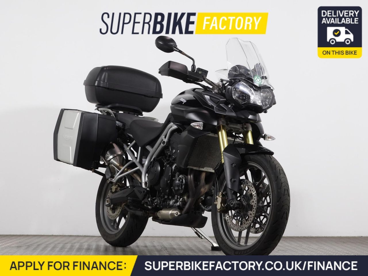 2011 TRIUMPH TIGER 800 BLACK with 10780 miles - Used Motorbikes Dealer ...