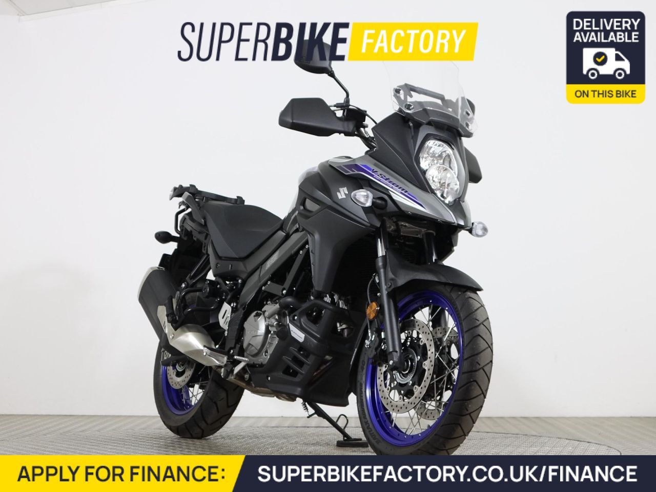 2021 SUZUKI V-STROM 650 GREY with 1639 miles - Used Motorbikes Dealer ...