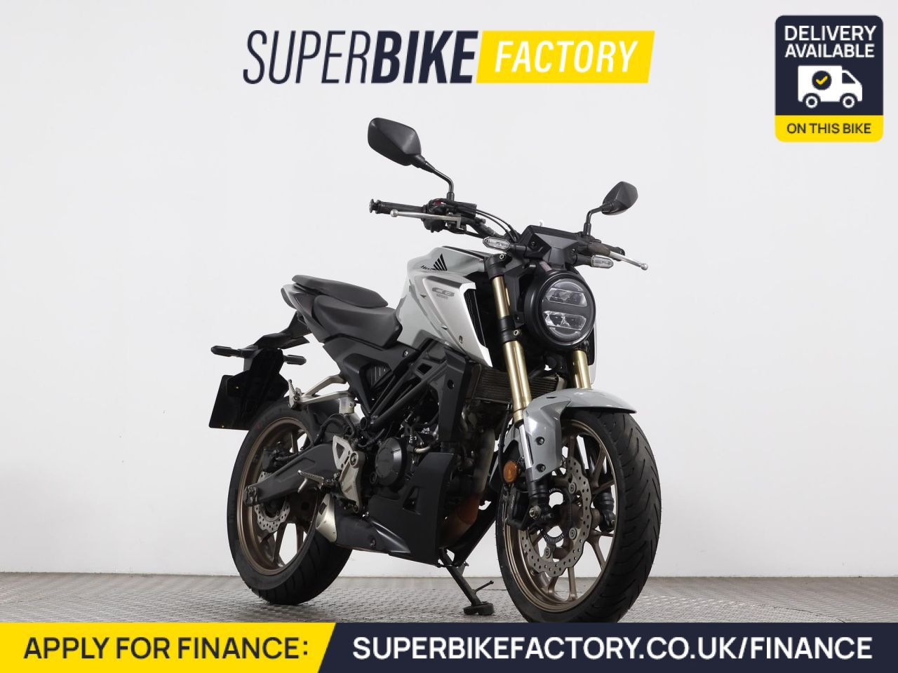 2022 HONDA CB125R GREY with 12050 miles - Used Motorbikes Dealer ...
