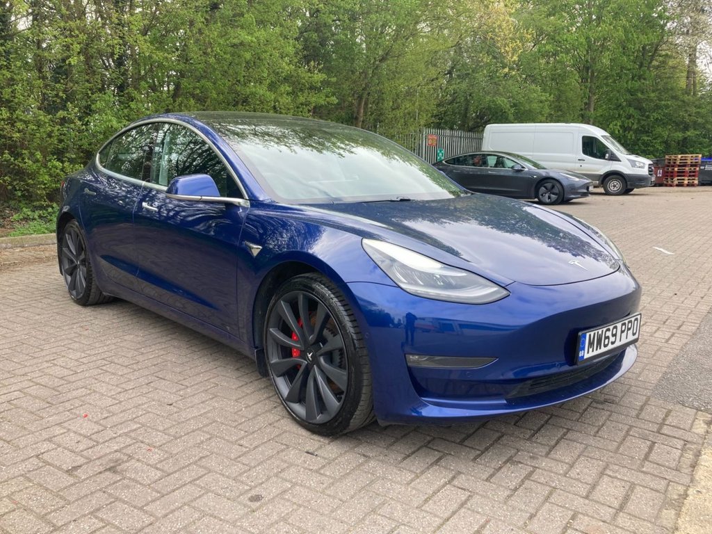 2019 Tesla Model 3 Performance Awd £30,495