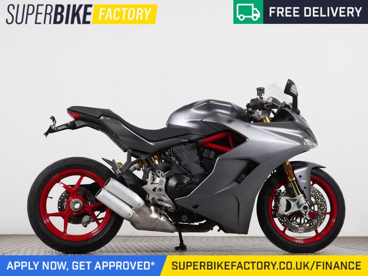 2017 DUCATI SUPERSPORT S GREY with 5500 miles - Used Motorbikes Dealer ...